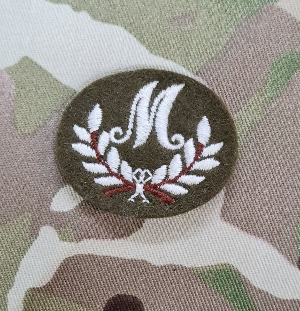 Mortarman (Mortars) No2 Dress Infantry Qualification Badge – Badge Workshop