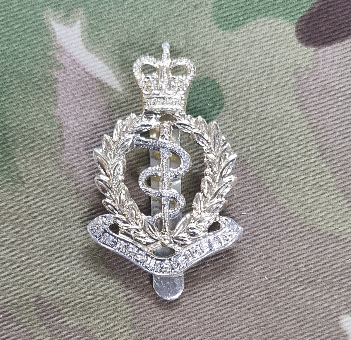 Royal Army Medical Corps RAMC Other Ranks Cap Badge – Badge Workshop