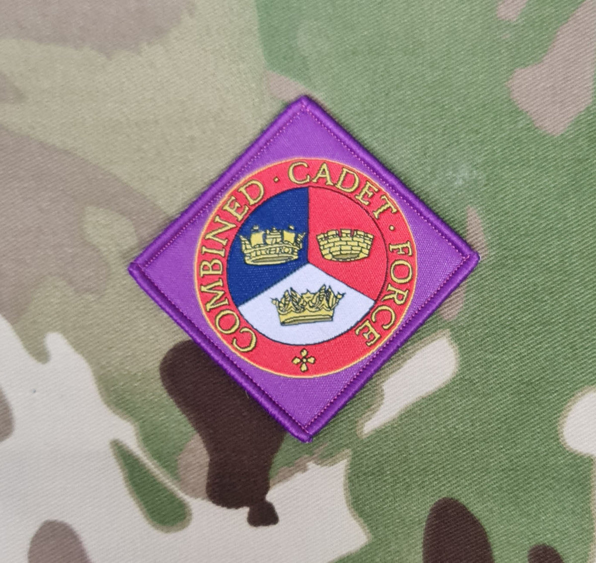 CCF Combined Cadet Force / CCF Tactical Recognition Flash TRF Badge (F ...