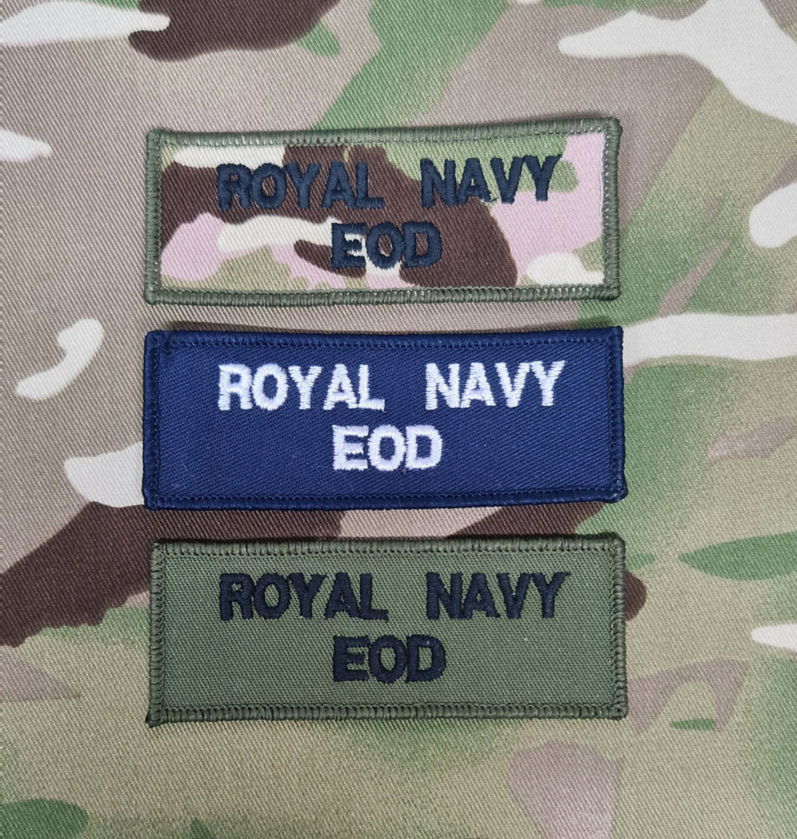 (FCF / FRMU) Future Commando Force (RN) Royal Navy EOD Embroidered Sho ...