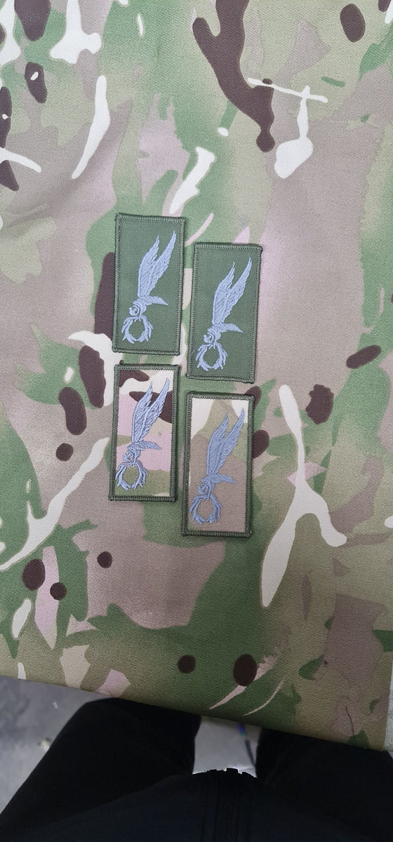 Polish / polska Cloth Parachutist qualification Jump Wings – Badge Workshop