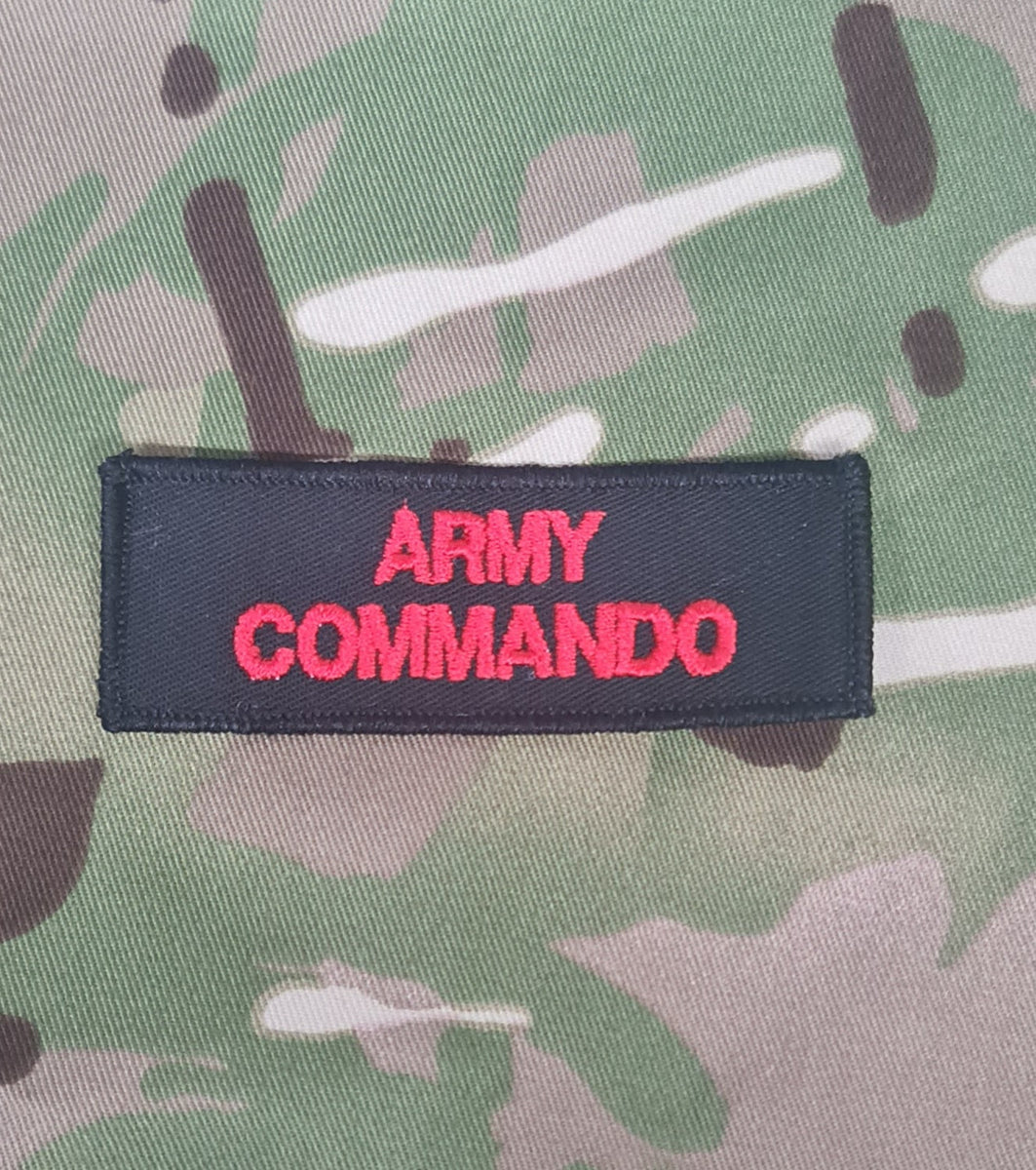 (FCF / FRMU) Future Commando Force (ARMY) Embroidered Shoulder Patch ...