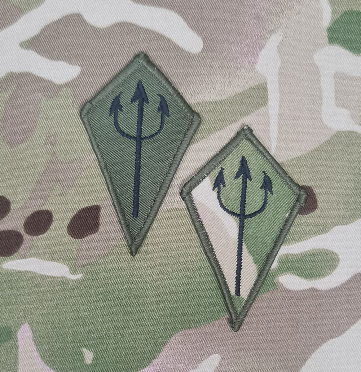 Embroidered HUMINT / DHU Trident Badge / Patch (unofficial) – Badge ...