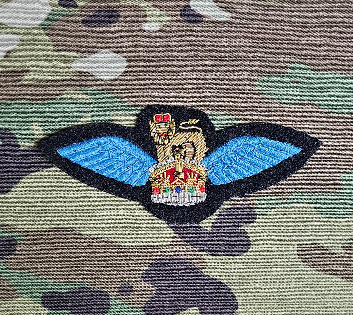 Army Air Corps (AAC) Officer Pilots Wings No2 Service Dress Badge (CII ...