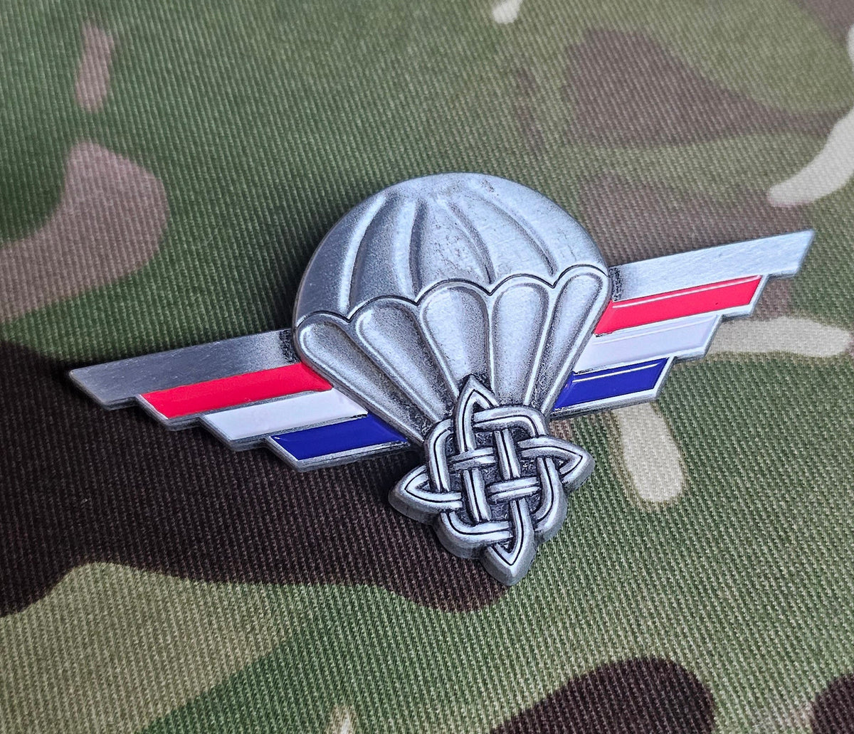 Croatia / Croatian - Parachutist Qualification Metal Jump Wings - Basi ...