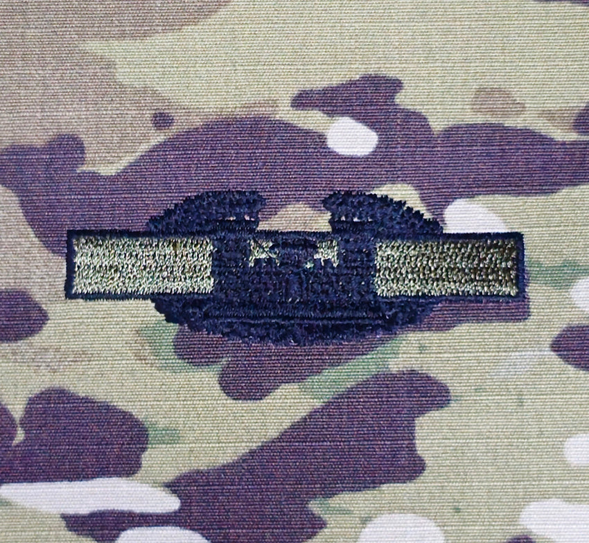 Combat Engineer Badge (CEB) - USA / US OCP Army embroidered patch / ba ...