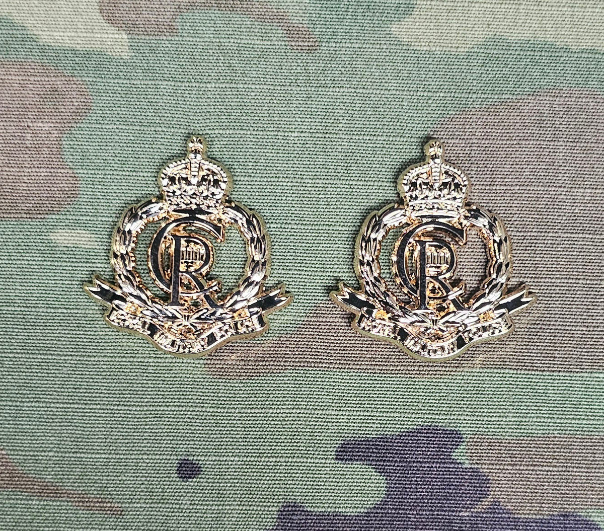 Royal Military Police / RMP (CIIIR) Collar Badges – Badge Workshop