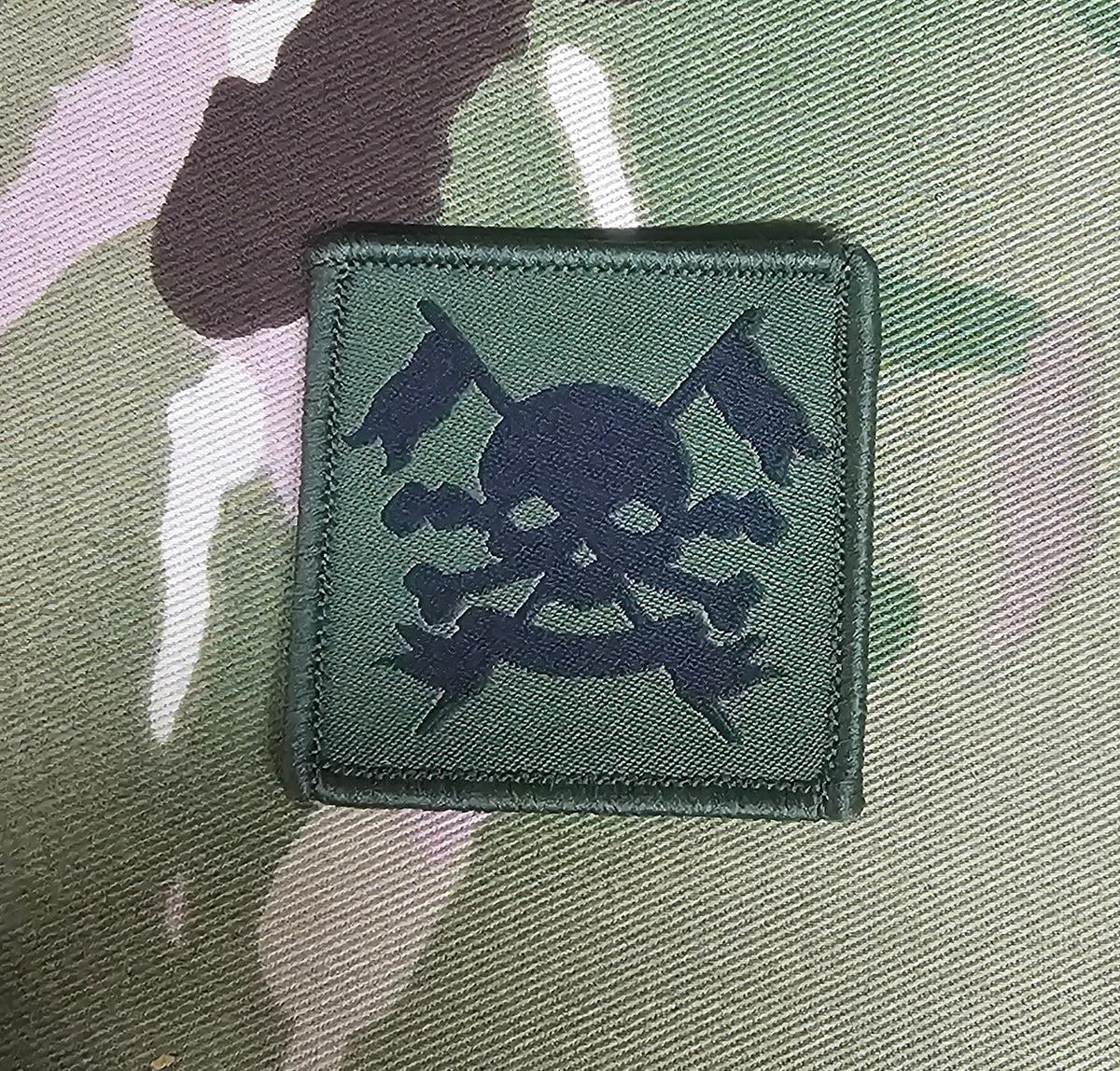 The Royal Lancers / RL Tactical Recognition Flash TRF Badge (Subdued ...