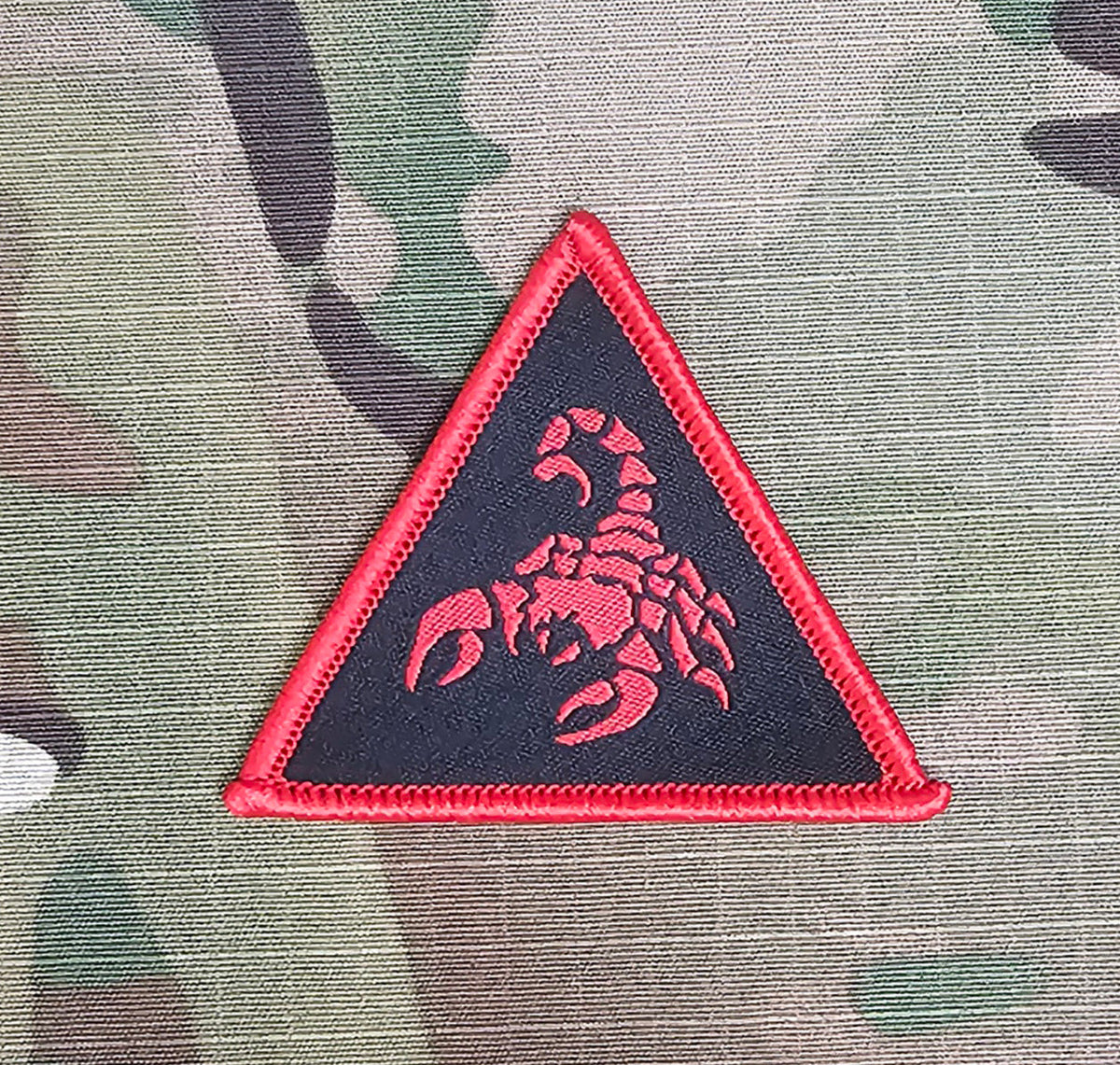 3rd Deep Recce Strike Badge Brigade Badge / TRF (Red) – Badge Workshop