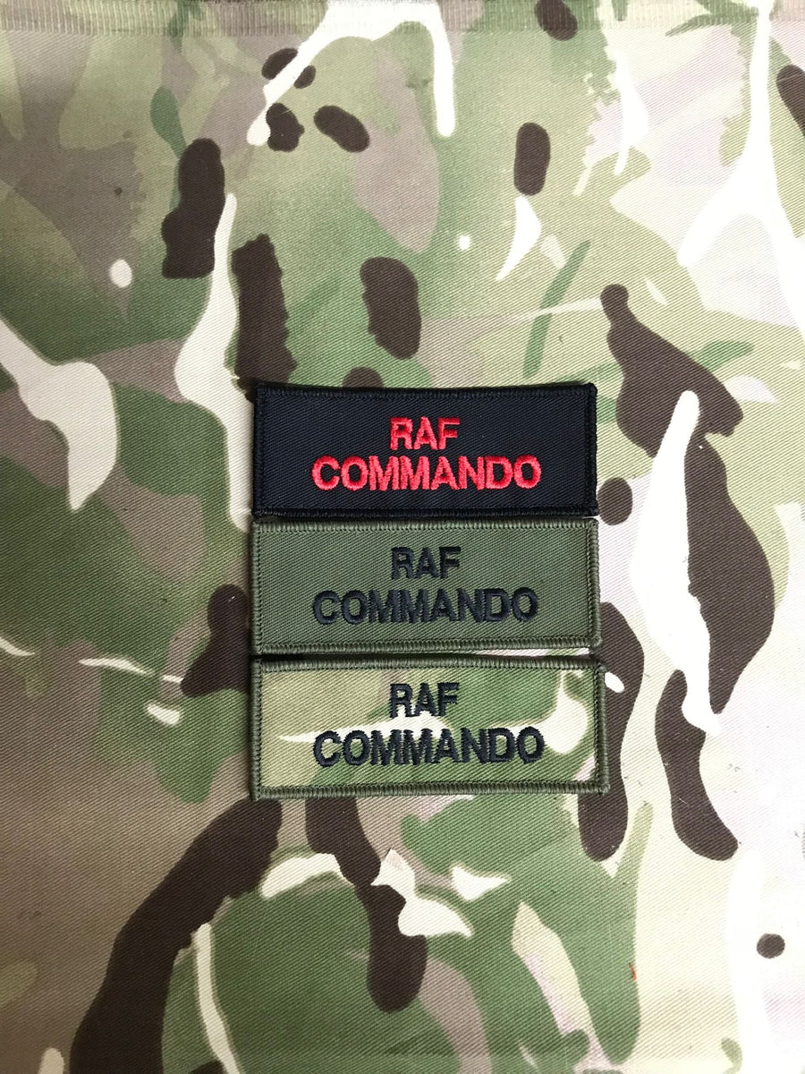 (FCF / FRMU) Future Commando Force (RAF) Royal Air Force Embroidered S ...
