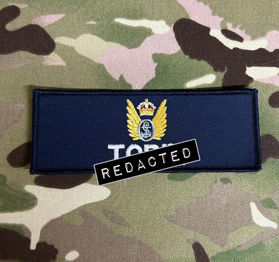 Fleet Air Arm Observer Wings - Royal Navy style - Name Tape - (Rig22 ...