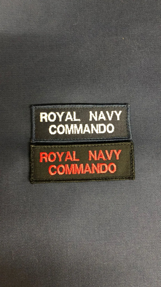 Royal Navy (FCF / FRMU) Future Commando Force Embroidered - shoulder t ...