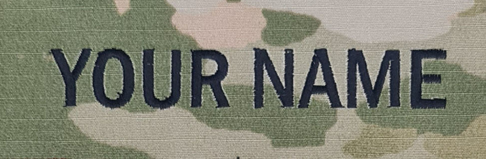 Custom Name Tape / Tag - US Army - US / USA - US OCP Ripstop multicam ...