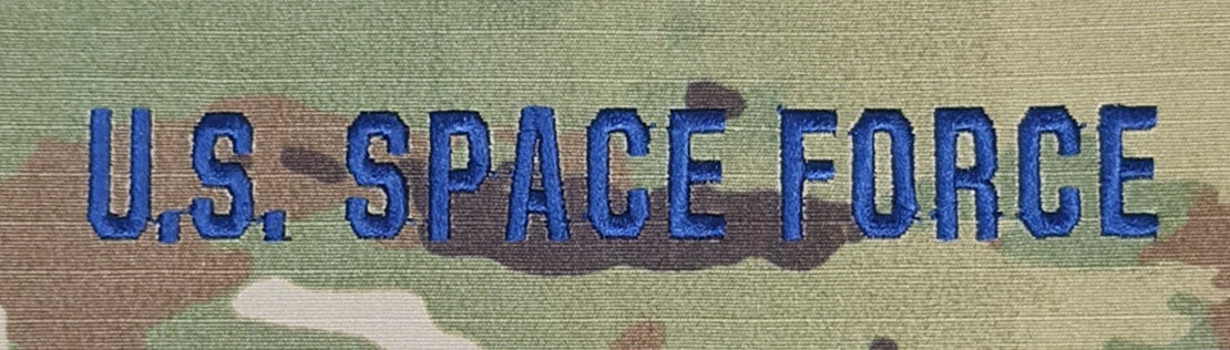 US Space Force - US / USA - US OCP Ripstop multicam fabric embroidered ...
