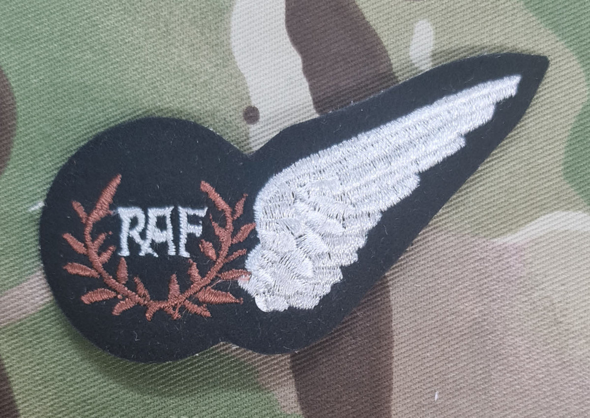 RAF Airborne Specialist Flying Badge ( Half Wing Badge) – Badge Workshop